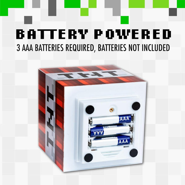 Paladone - Officially Licensed Minecraft TNT Night Light – Creoly